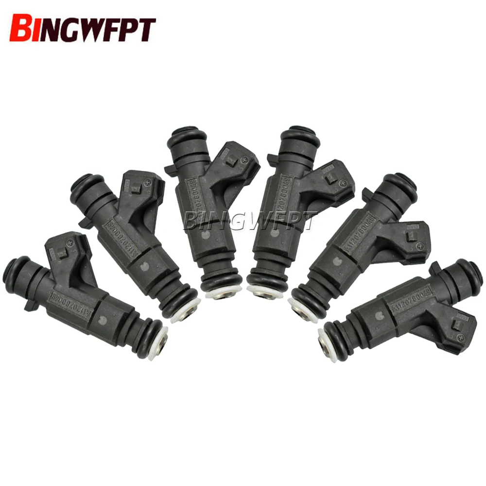 Set-of-6-Fuel-Injectors-A1120780049-0280155742-for-M-ercedes-B-enz ...