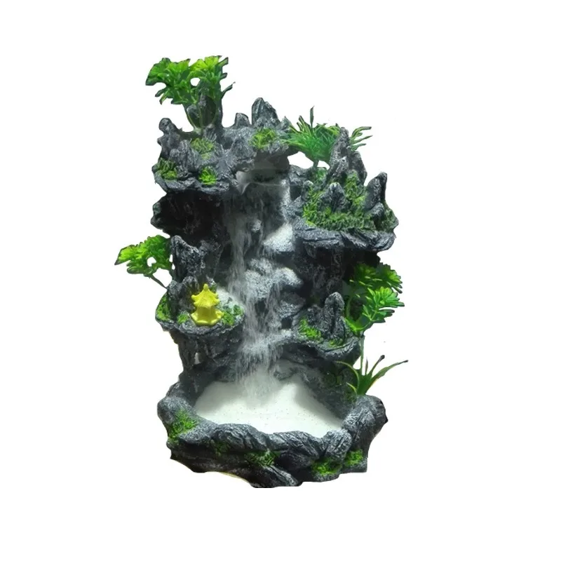 Grass Carp Tank Quicksand Waterfall Finished Rockery Package DIY ...