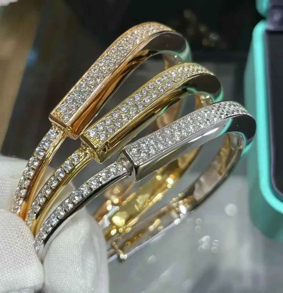 23 new stainless steel bracelet for women 18K gold titanium steel Set ...