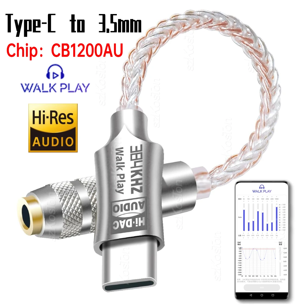 オーディオインターフェイス,タイプCから3.5mm,hifiヘッドフォンアンプ,オーディオデコーダー,iemアンプ,スマートフォンアダプター ...