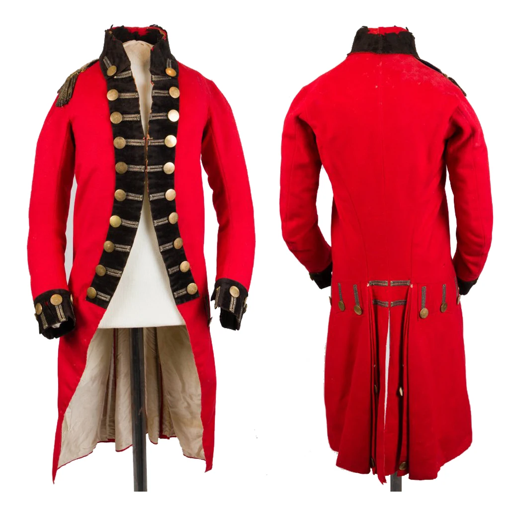 Victorian-Civil-War-Hussar-Military-Cosplay-Costume-Red-Jacket-Adult ...