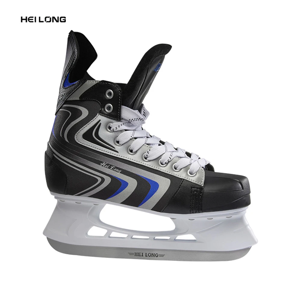 Japy Skate Heilong 아이스 하키 신발 성인 어린이 아이스 스케이트 전문 꽃 나이프 아이스 하키 나이프 신발 리얼 ...