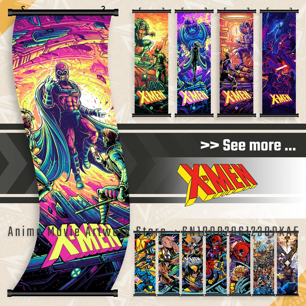 Marvel Canvas Home Decoration Wall Artwork Hanging Painting X-Men ...