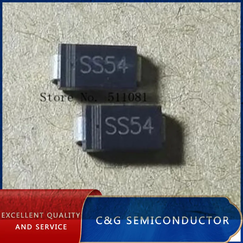 Diodo 20 piezas SS54 SK54 1N5824 5A 40V SMA DO 214AC|smd schottky diode ...