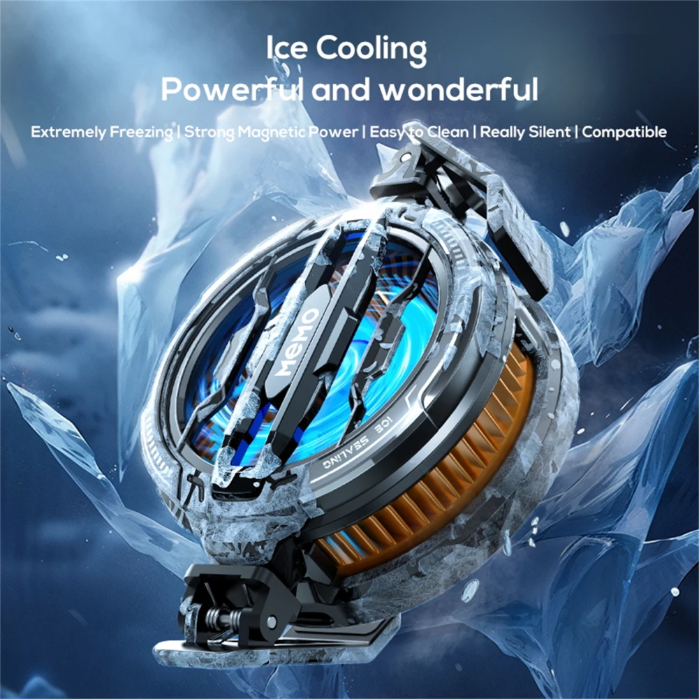 CX07-Cell-Phone-Cooler-Mobile-Phone-Magnetic-Radiator-Cooling-Fan-Live ...