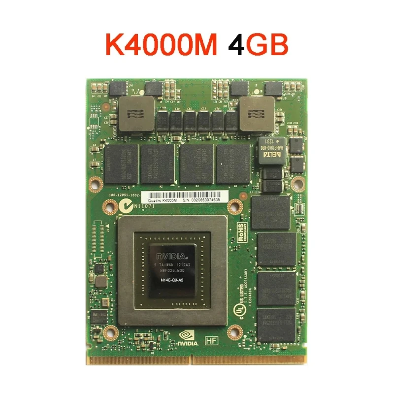 Quadro-K3000M-2GB-K3100M-K4000M-K4100M-K5000M-4GB-K5100M-8GB-Video ...
