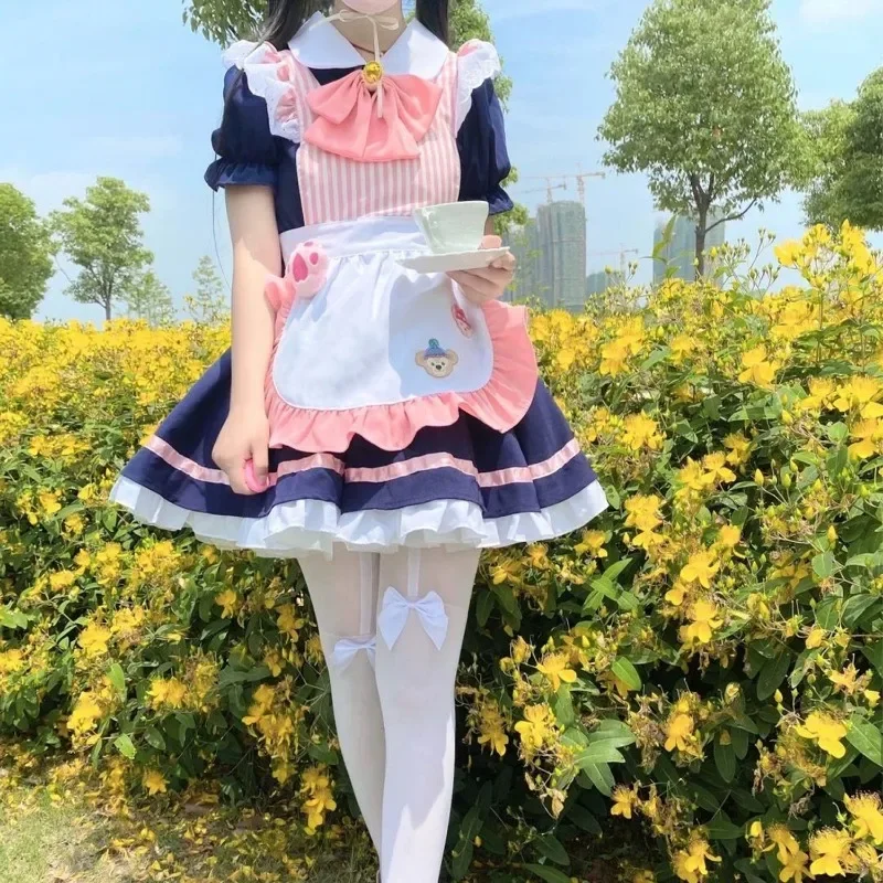 Hot-Sell-Original-Japanese-Cafe-Maid-Attire-Princess-Dress-Girl-Dress ...