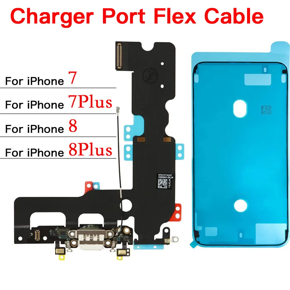Charging-Port-For-iPhone-7-7Plus-8-Plus-USB-Dock-Flex-Cable-With ...