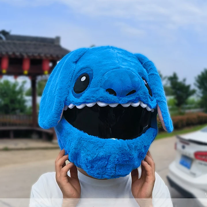 Toothless-Stifler-Sewn-Helmet-Cover-Fits-Motorcycle-Full-Face-Helmet ...