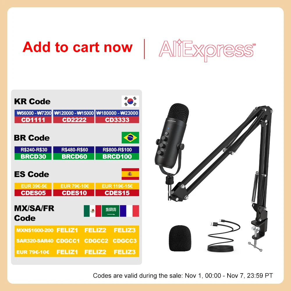 Professional-USB-Streaming-Podcast-PC-Microphone-Studio-Cardioid ...