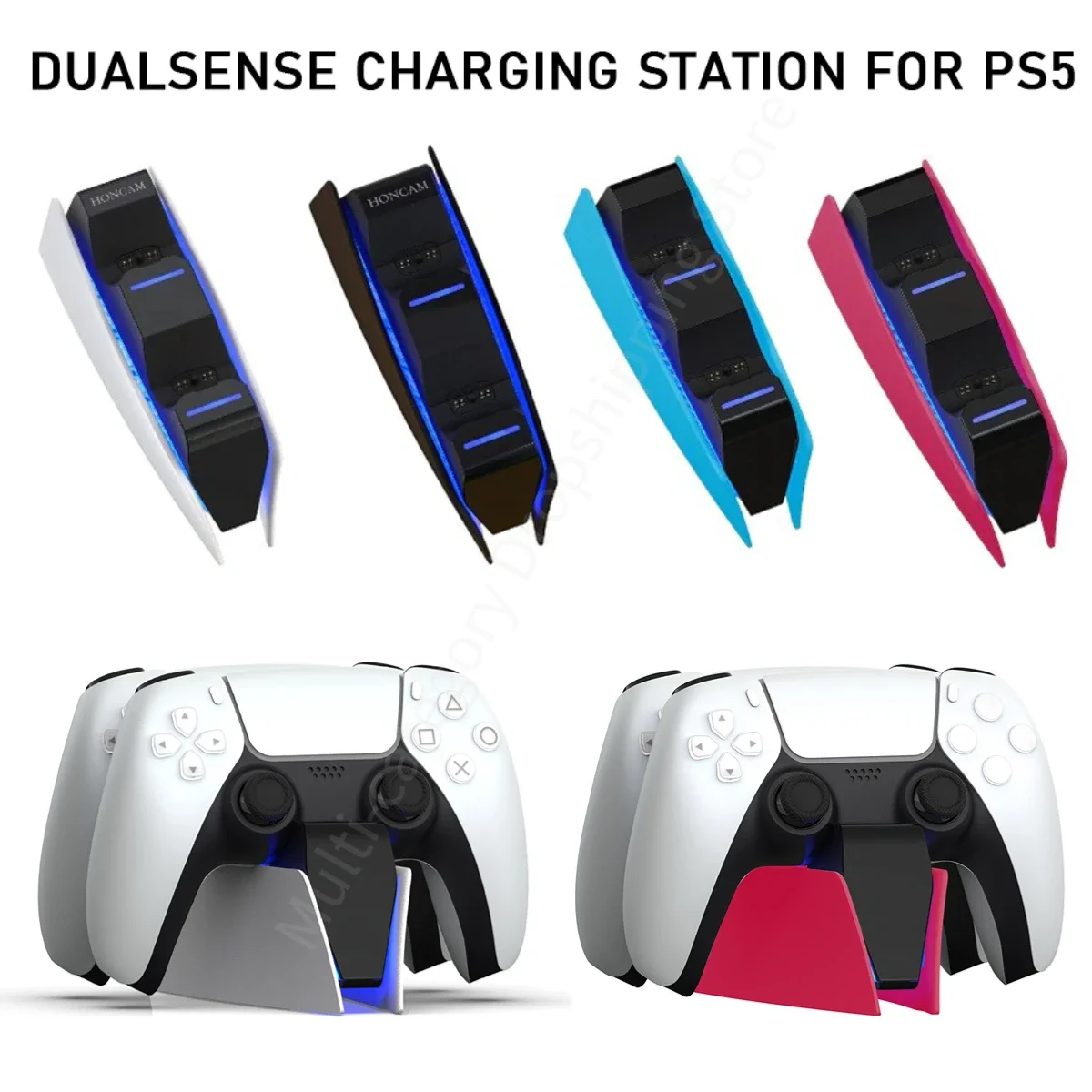 Dual-Charging-Dock-Charger-Stand-For-PS5-Type-C-DualSense-Charging ...