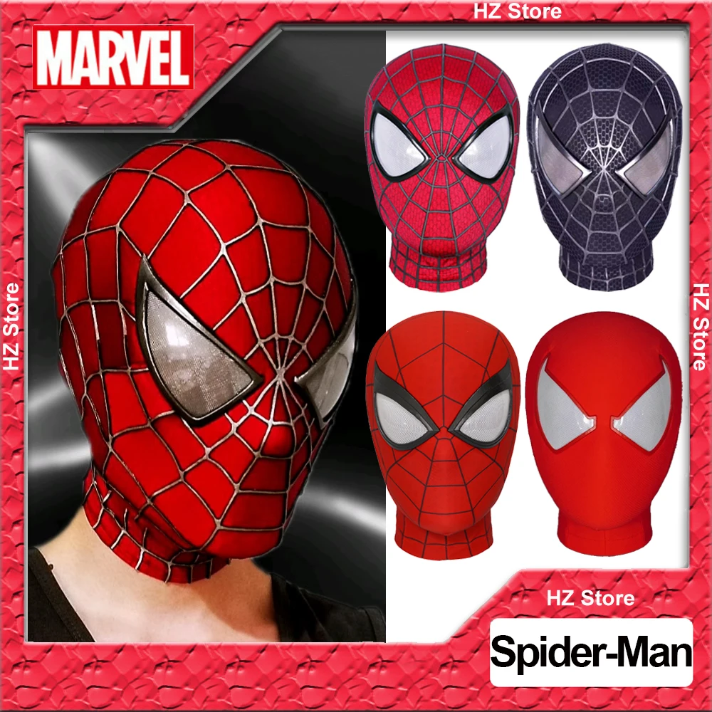 Marvel 1:1 3D Toby Spiderman Mask with Faceshell & Detachable Magnetic ...