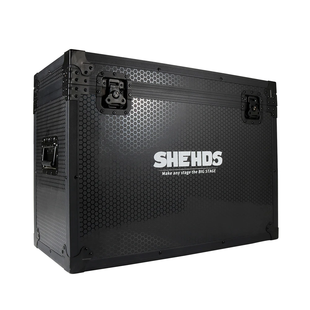 SHEHDS Flight Case 2 In 1 Fast Shipping LED Beam+Wash 19x15W/ Beam 230W ...