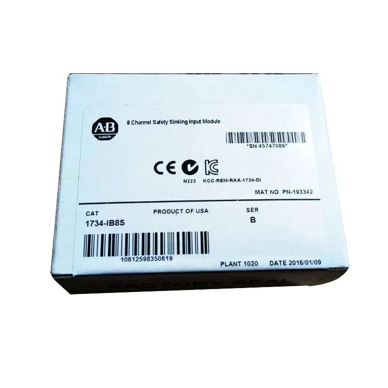 New-And-100-Original-1734-POINT-I-O-DC-Digital-Modules-1734-IB8S-Modulo ...