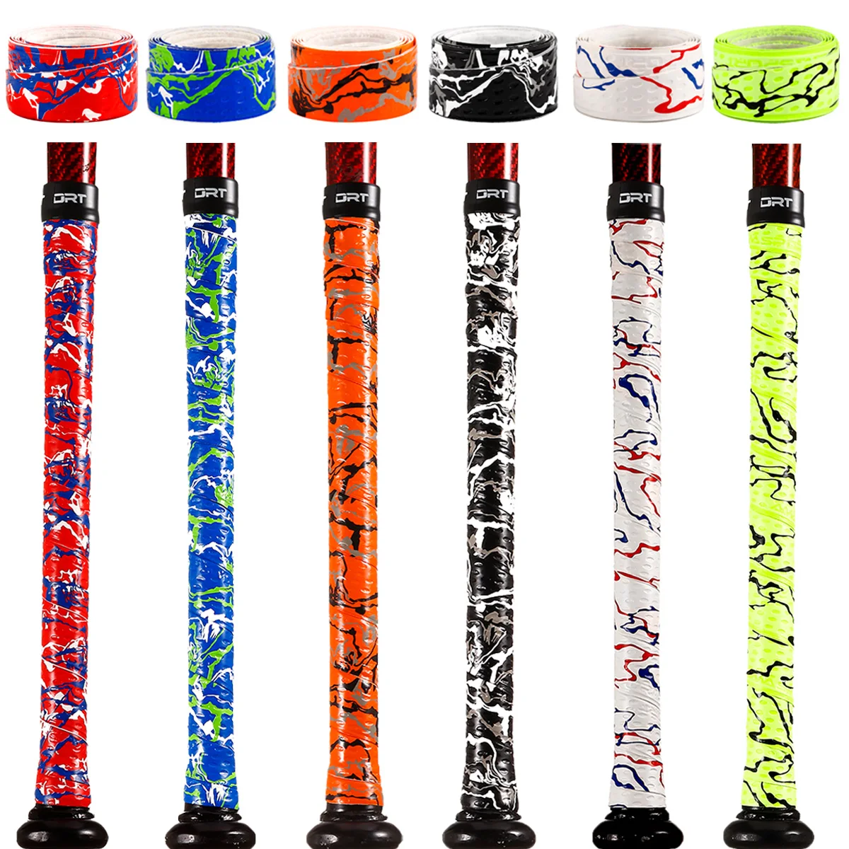 AMASPORT 5/10pcs Baseball Bat Grip Tape High Quality Durable 1.1mm PU ...