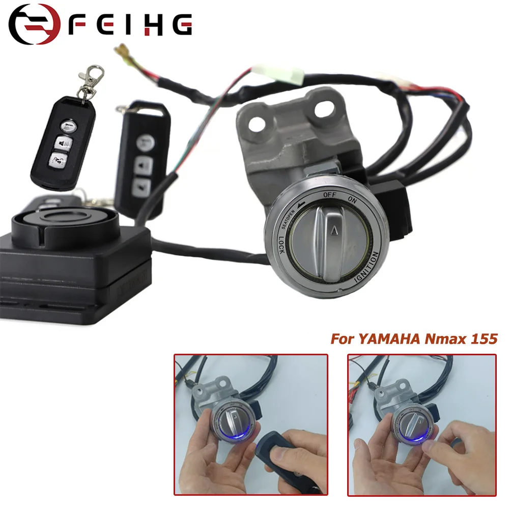 For-Yamaha-nmax155-modification-keyless-start-one-button-start ...