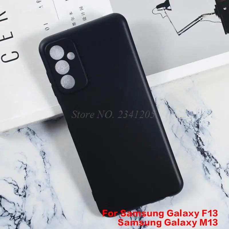 Soft-Black-TPU-Phone-Case-For-Samsung-Galaxy-F13-SM-E135F-Camera ...