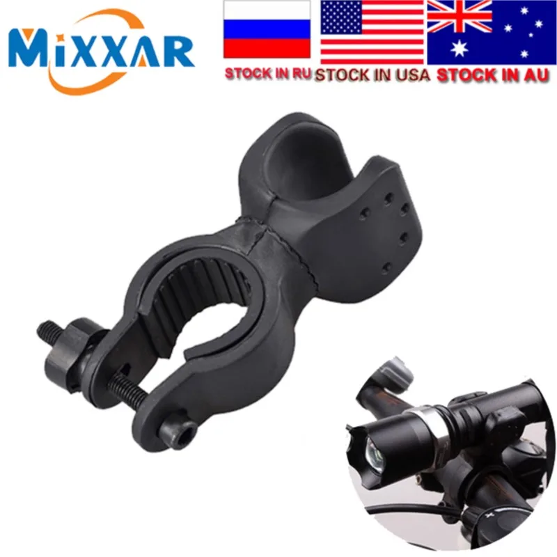ZK30-Dropshipping-led-bicycle-lights-Torch-Clip-Clamp-Universal-360 ...
