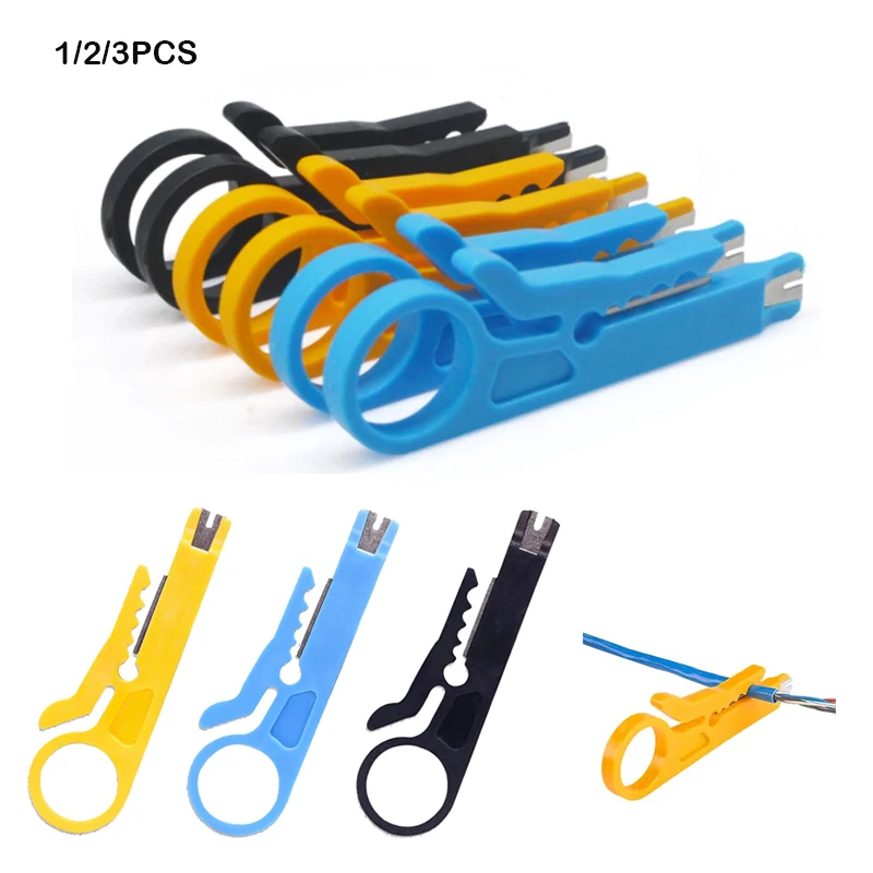 Wire stripper Portable Line Cleaning Cutter Roller Cable Cleaning Tool ...