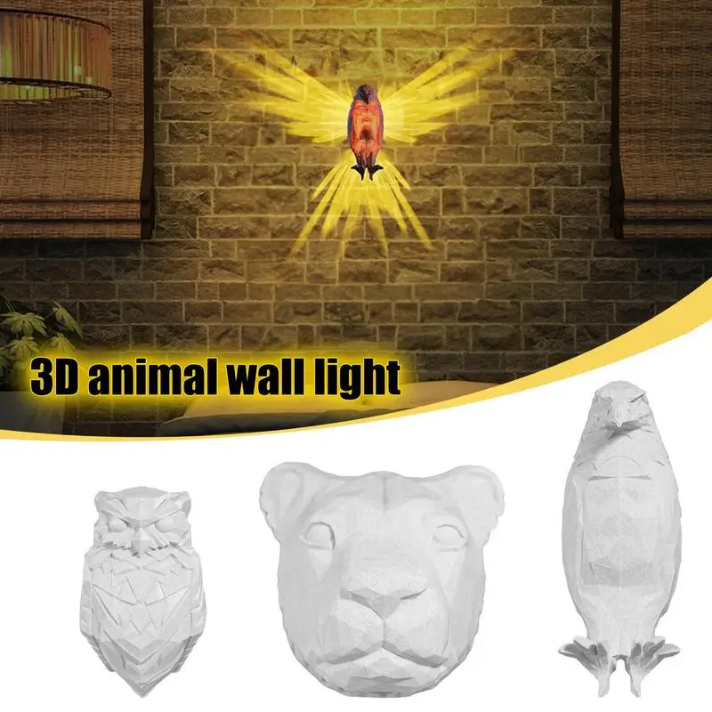3D-Animal-Wall-Lamp-LED-Owl-Eagle-Statue-Night-Light-Atmosphere-Sconce ...