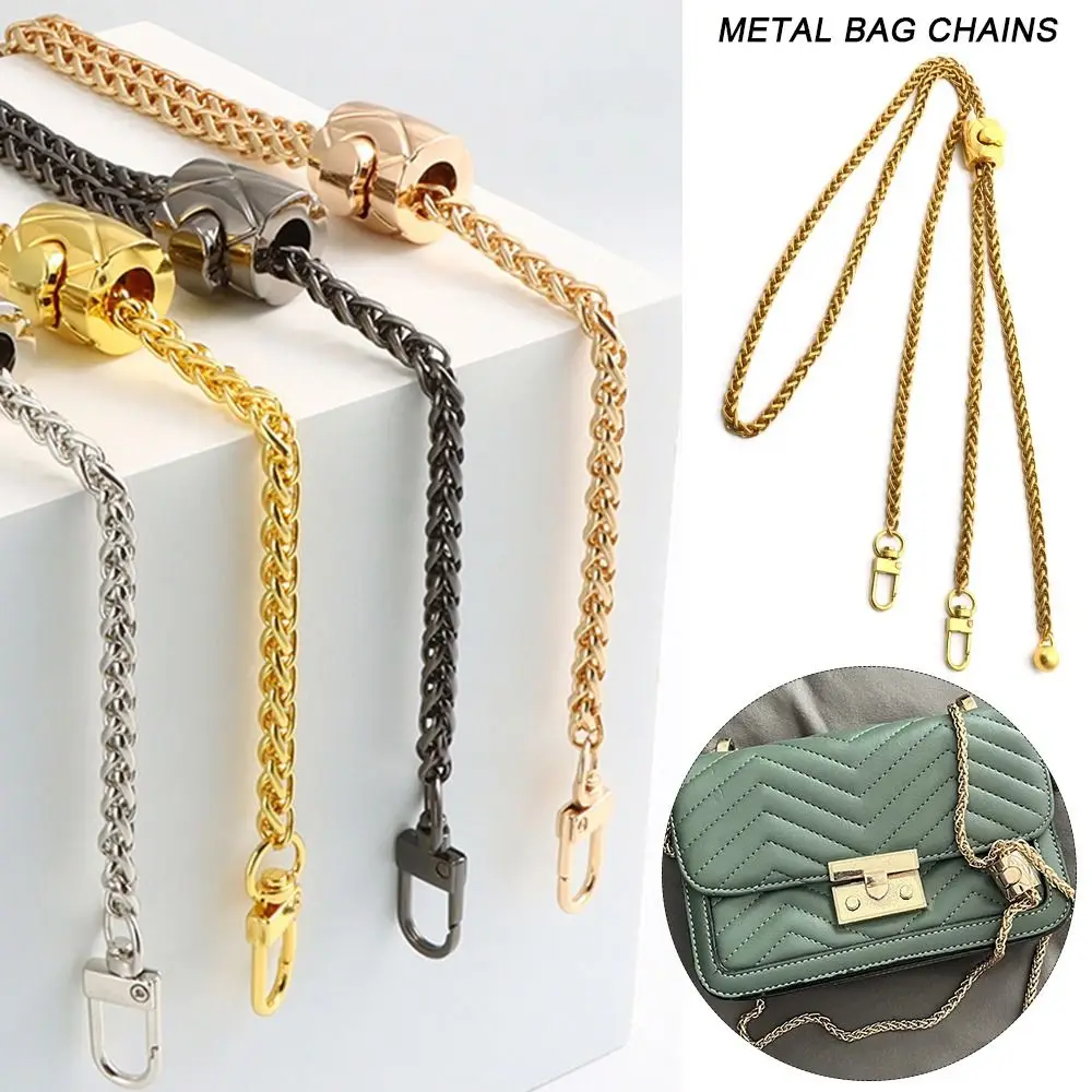 120cm DIY Metal Purse Chain Strap Handle Replacement for Handbag ...