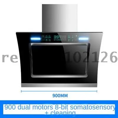 Household Multi-function Kitchen Range Hood Large Suction Double Motor ...