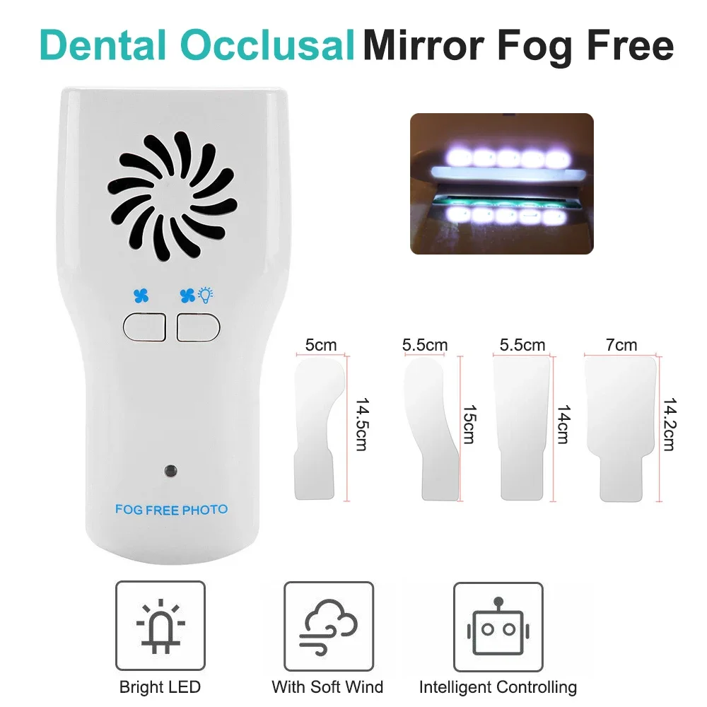 Dental-Anti-Fog-Mirrors-Set-Fog-Free-Intraoral-Photography-Stainless ...