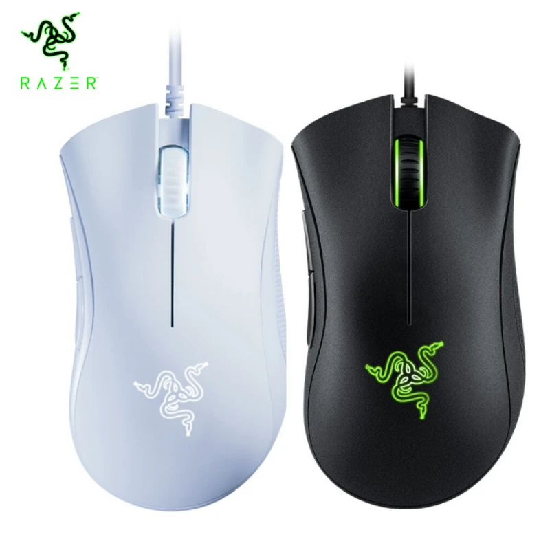 Razer-DeathAdder-Essential-Wired-Gaming-Mouse-6400DPI-Ergonomic ...