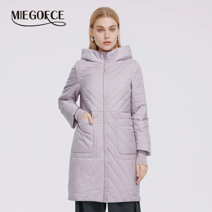 MIEGOFCE-2024-New-Womens-Coat-Women-s-Jacket-Windproof-Quilted-Hooded ...