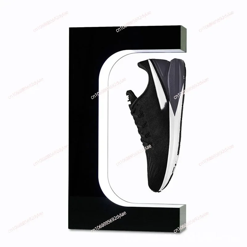 220-Magnetic-360-Rotation-Display-Stand-Levitation-LED-Floating-Shoes ...