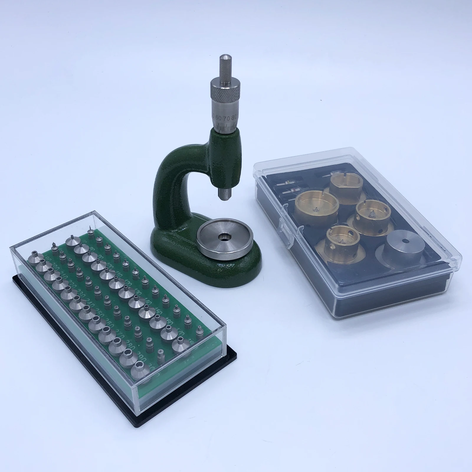 New Watchmaker Jewelling Tool With Micrometric Screw 4mm&4mm Watch Hand ...