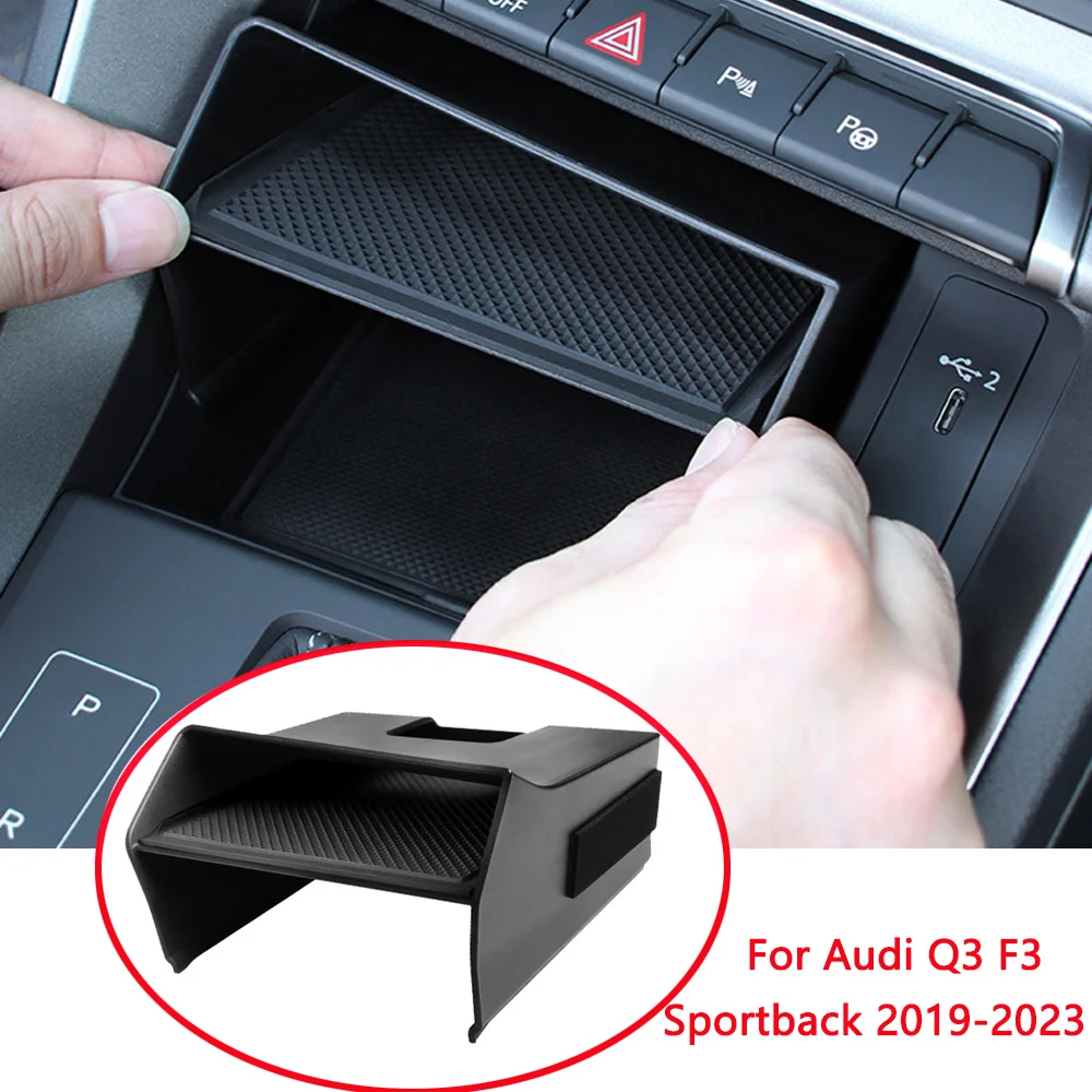 For-Audi-Q3-Sportback-F3-2019-2023-Central-Console-Storage-Tray-Auto ...
