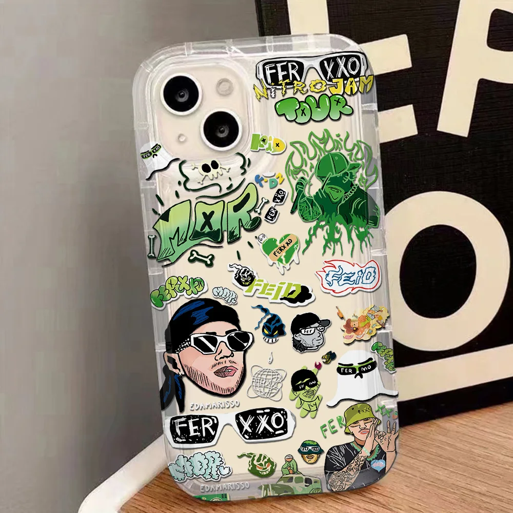 Feid Nitro Jam Ferxxo Phone Case for IPhone 16 15 14 13 12 11 Pro Max 7 ...