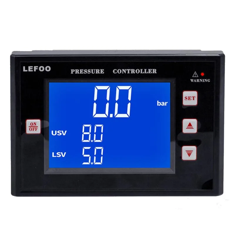 110V/220V Digital Pressure Switch Intelligent Large LCD Display ...