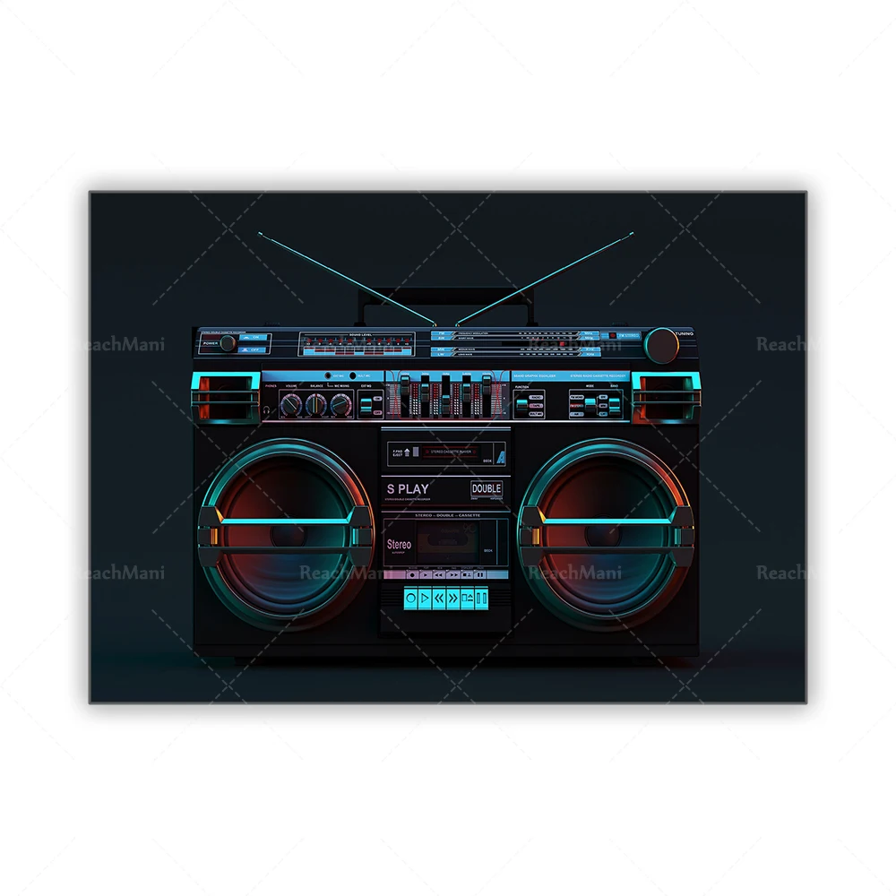 Ghetto Blaster Art