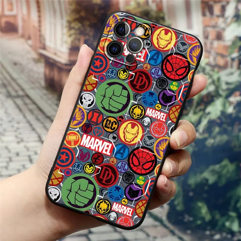 Funda Para IPhone 12 Pro Max Marvel Spider-Man Into The Spider-Verse ...