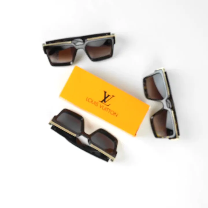 Top Notch LV Millionaire Sunglasses For Women & Girls - Square Frame ...