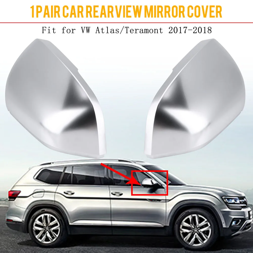 1 Pair Car Rearview Mirror Shell Cover Protection Cap Wing Mirror ...