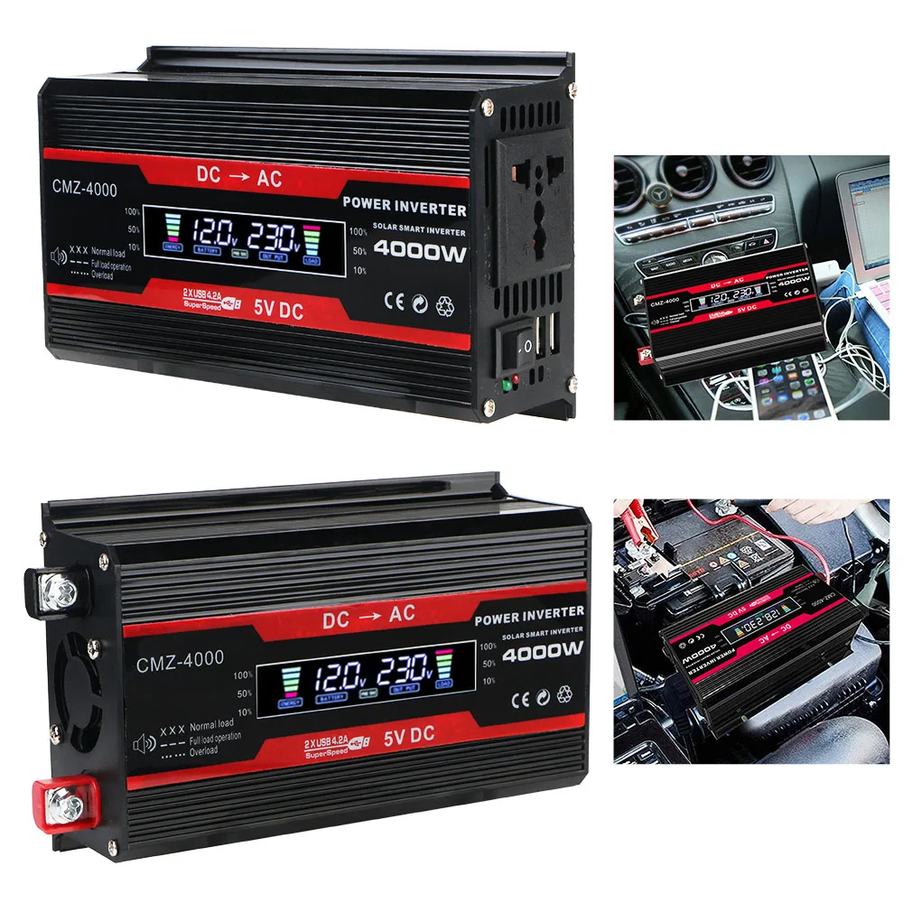 4000W-Solar-Car-Inverters-Sine-Wave-Inverter-Modified-Multiple ...
