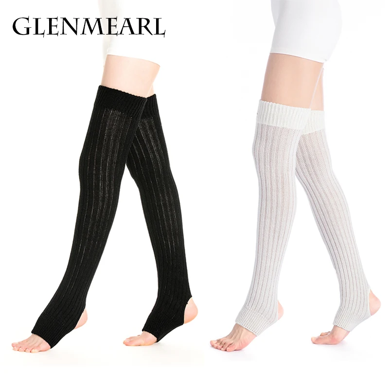 Women Leg Warmers Sock Sexy Over Knee Stockings Gaiters Winter Keep ...