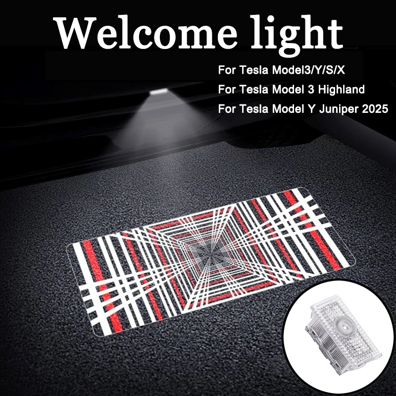 LED Projector Puddle Lights Ultra-Bright High Definition Welcome Light ...