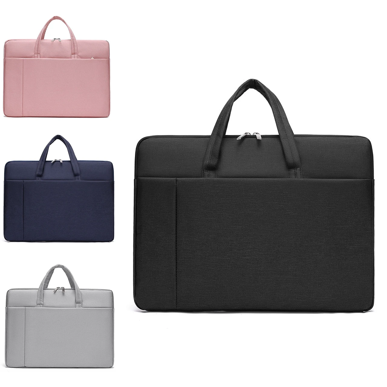 New-Simple-Solid-Color-Laptop-Bag-for-Middle-School-Students-Notebook ...