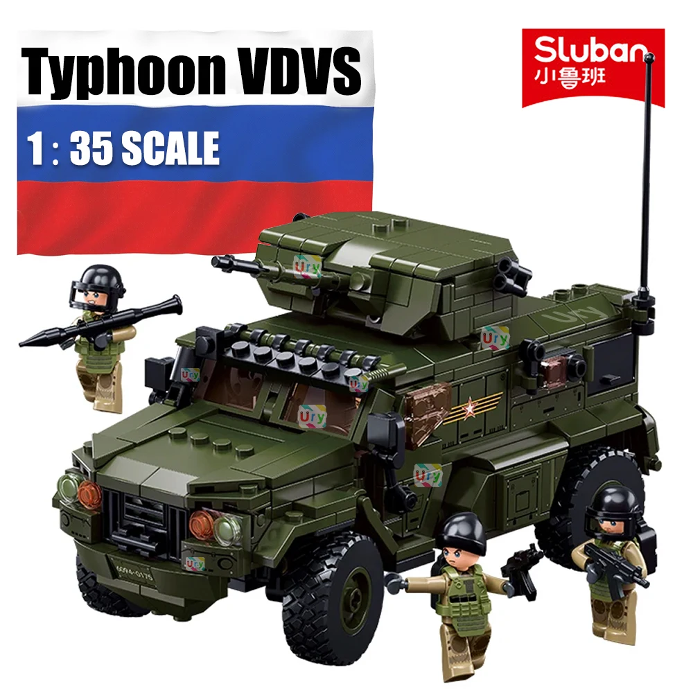Sluban-M38-B1179-Military-WW2-1-35-Typhoon-VDVS-Assault-Armored-Vehicle ...