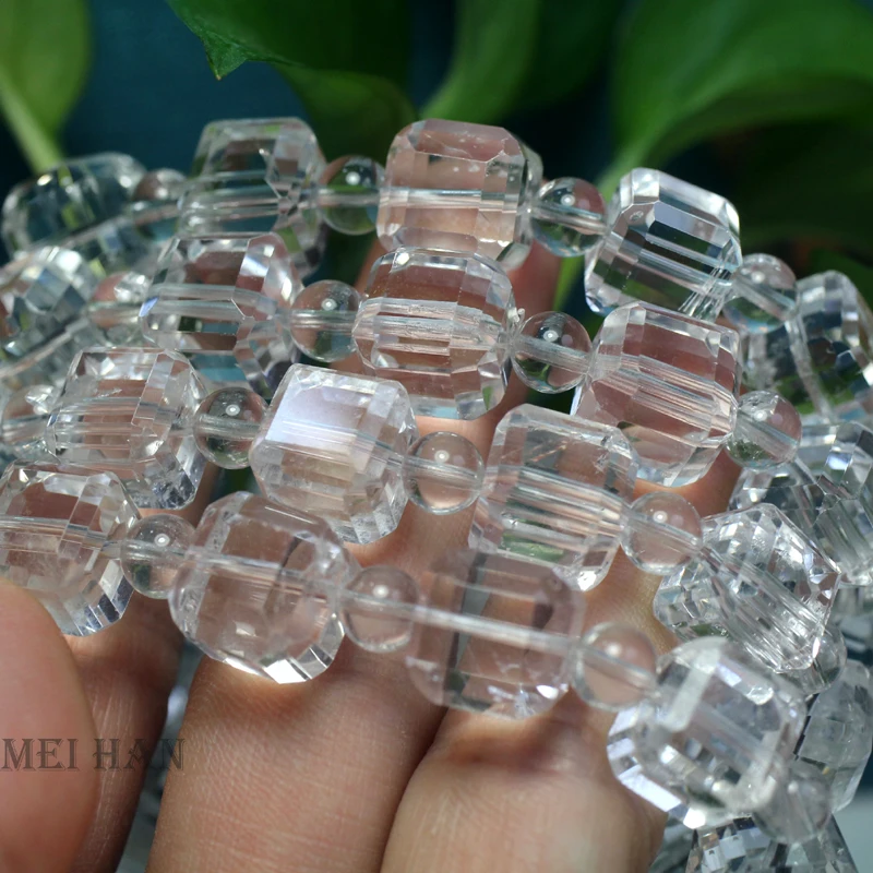 Meihan-Natural-Top-11-12mm-Genuine-Azeztulite-Crystal-Faceted ...