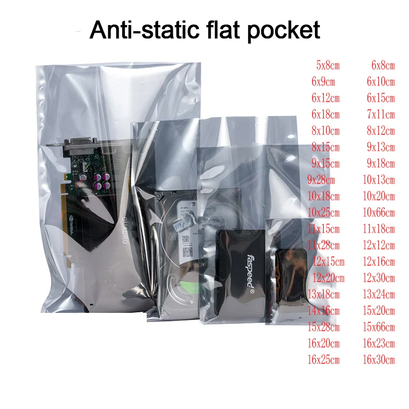 ESD-Bag-with-Transparent-Top-Open-Anti-Static-Shielding-Package-for ...
