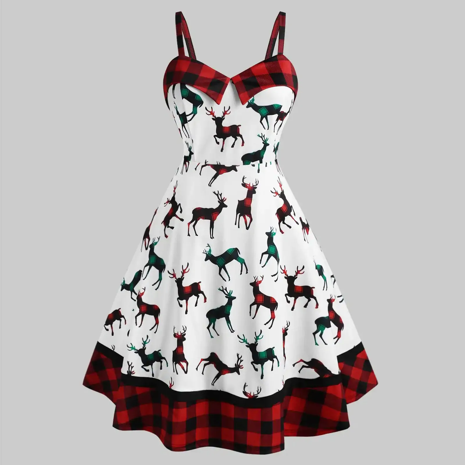 Women-Spaghetti-Strap-Christmas-Dresses-Elegant-Christmas-Party-Tunic ...