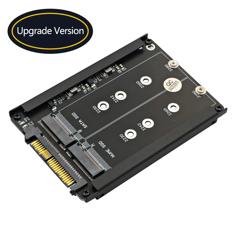 Metal-Case-M-2-to-U-2-SSD-Adapter-Riser-Board-Enclsoure-Socket-NVMe-M2 ...