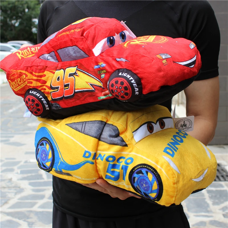 Disney-Pixar-Cars-Lightning-McQueen-almohada-de-felpa-creativa-para ...