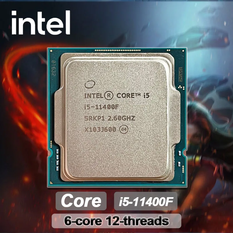Intel-Core-i5-11400F-New-i5-11400F-2-6-GHz-Six-Core-Twelve-Thread-CPU ...