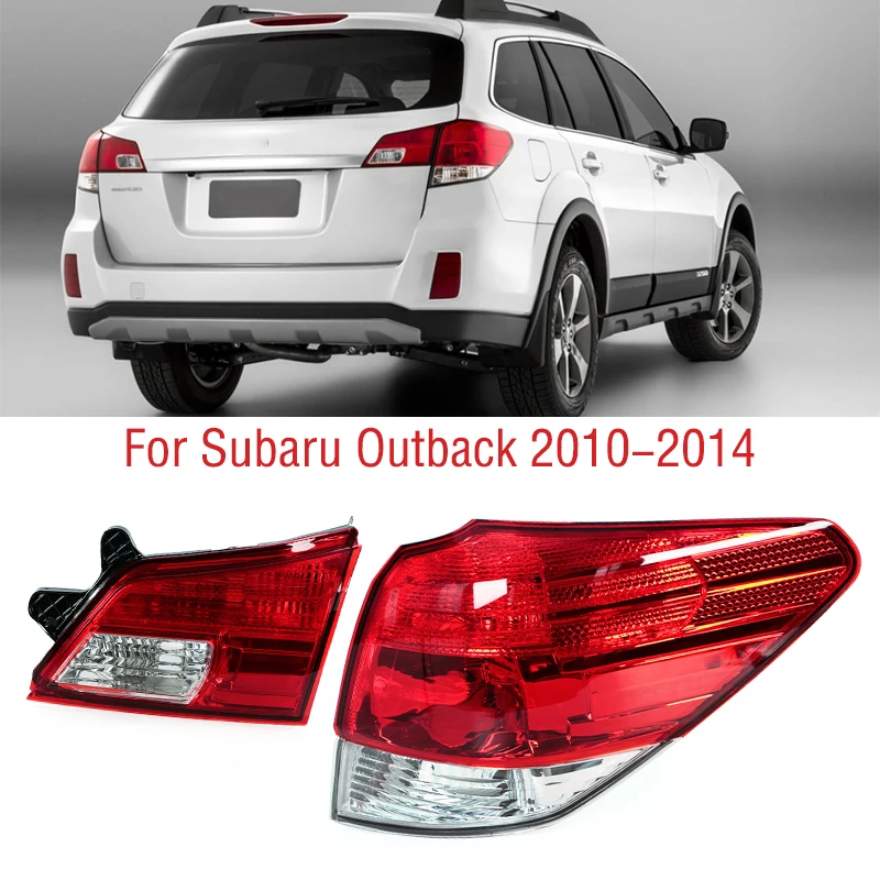 For-Subaru-Outback-2010-2011-2012-2013-2014-Car-Rear-Bumper-Tail-Light ...